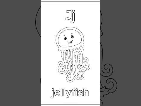 Animal alphabet coloring book | printable | pdf | free download #colorbynumber #animalalphabetbook