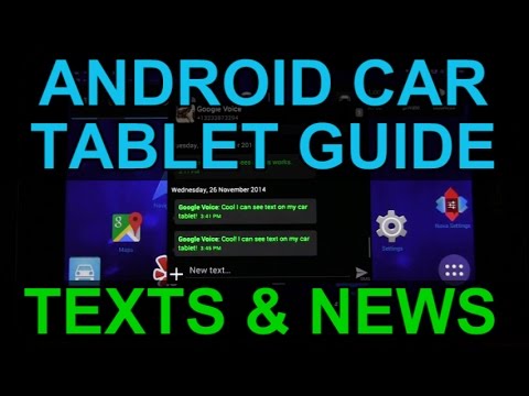 DIY Android Infotainment System: Apps for Text Messages and News - Car Tablet Guide