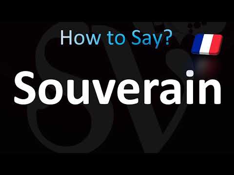 How to Pronounce ''Souverain'' Correctly! (French)