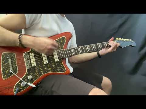 1960s Made in Italy Eko 500 3V Spaghetti color Rare | Reverb Australia