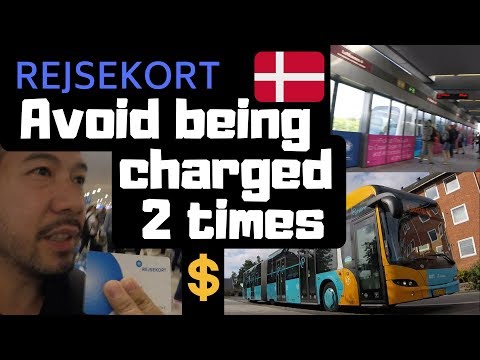 Denmark's Rejsekort: Avoid being charged 2 times for a continued trip!