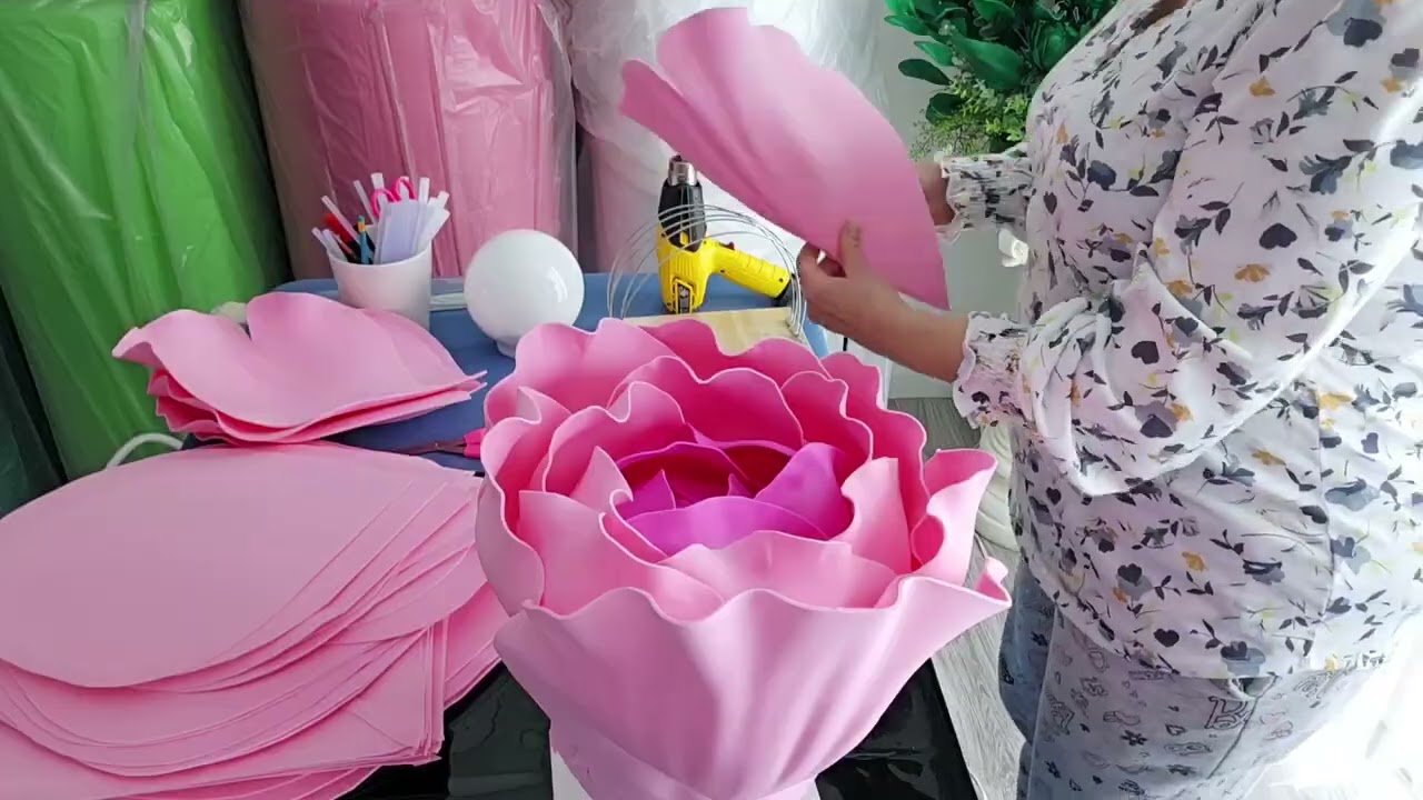 Giant Peonies.  Made to custom order.