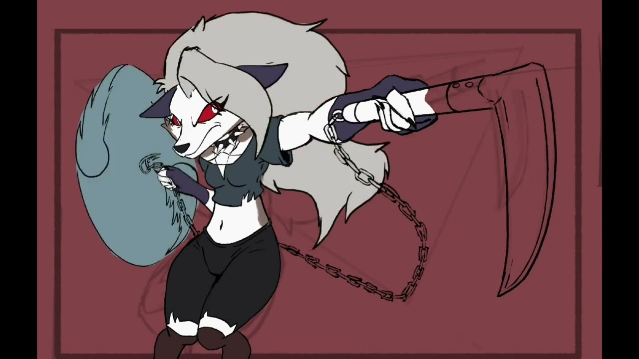 Loona Fanart Timelapse | Helluva Boss