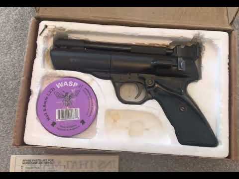 Webley Tempest .22 Air Pistol.