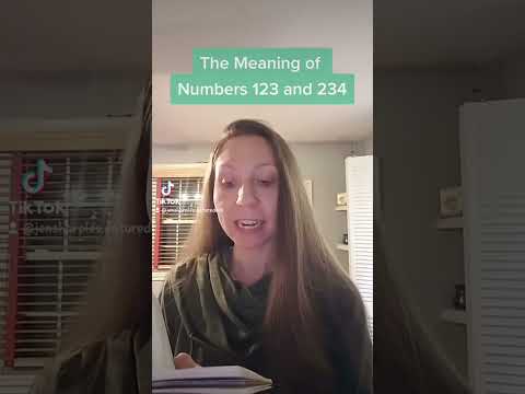 The Meaning of Numbers 123 and 234