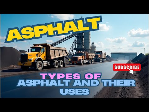 Types of Asphalt | Hot Mix (HMA) | Warm Mix (WMA) | Cold Mix Asphalt | Porous Asphalt