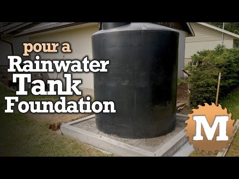 Rainwater Harvesting Tank Installation - Part 1