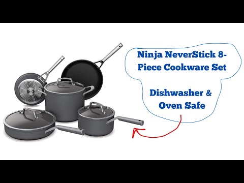 Ninja NeverStick 8-Piece Cookware Set: Tthe BEST Nonstick Cookware Set EVER Made? (2024 Review)