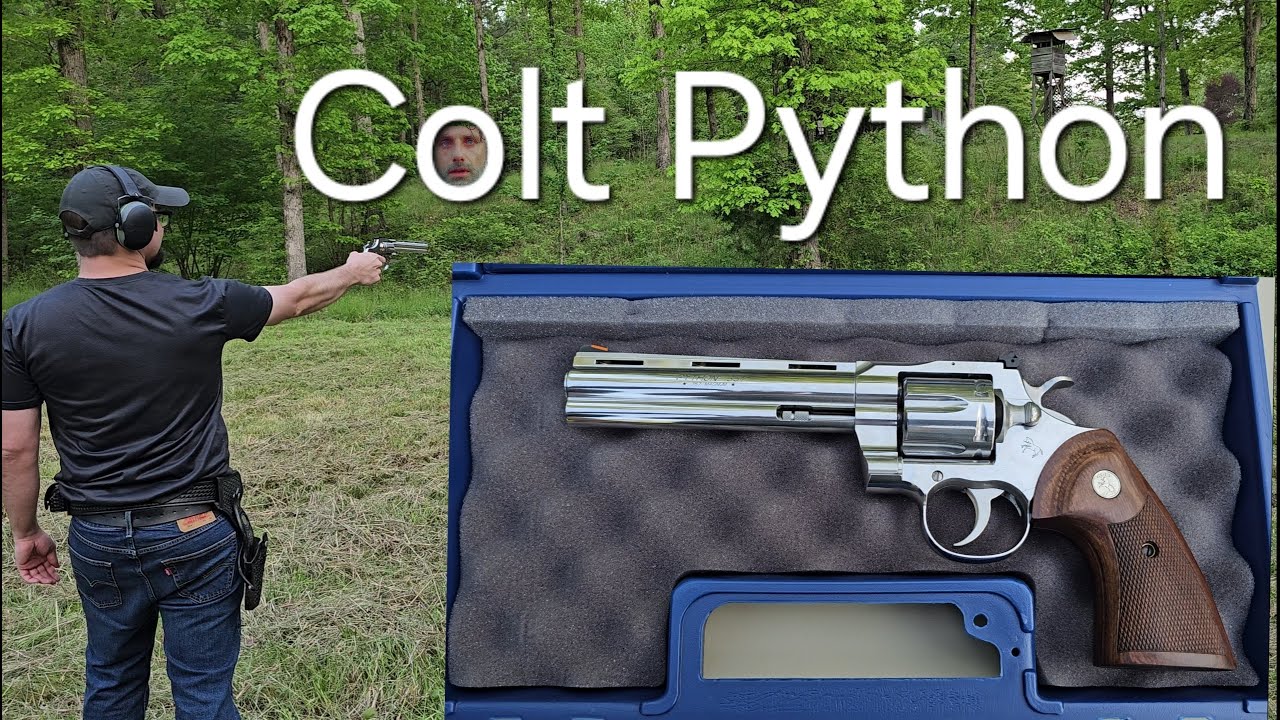 Shooting the Colt Python 6-inch