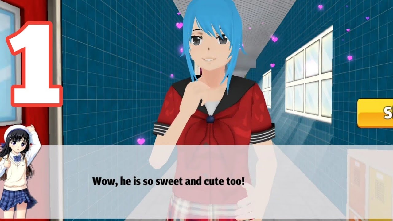 High school love sim life game chapter 1 || Gameplay part 1