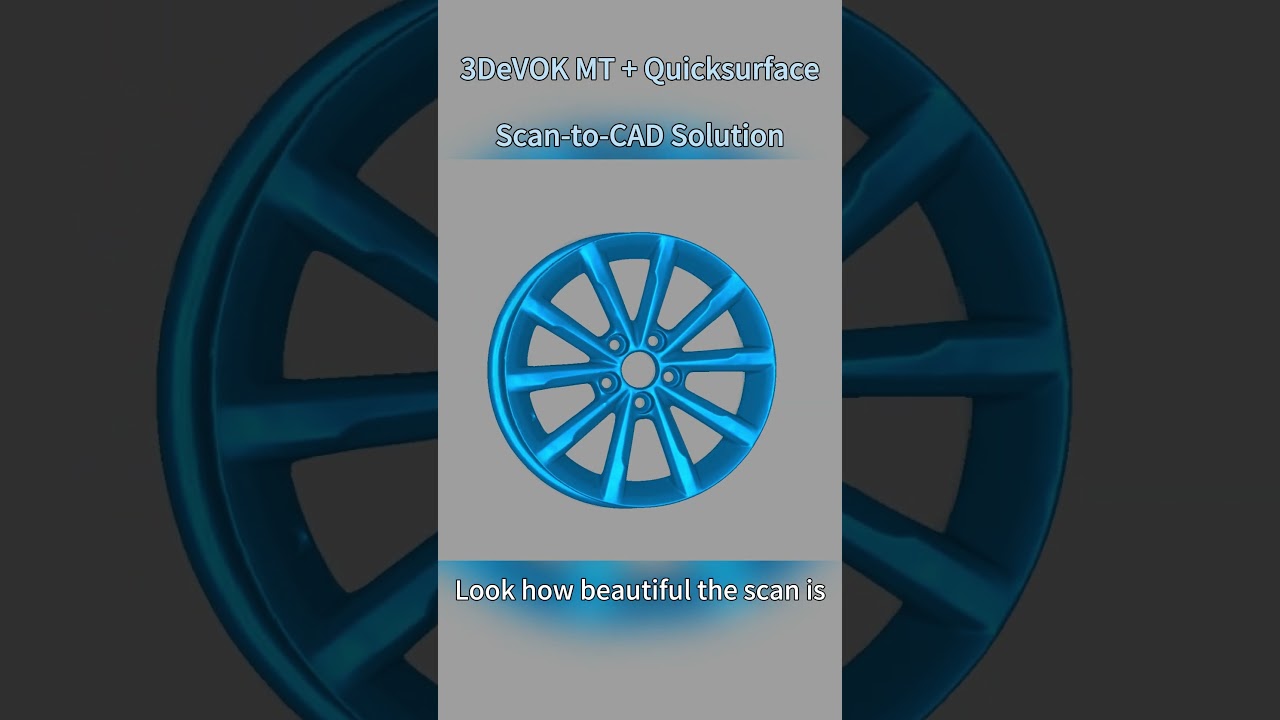 MT 3D Scanner + Quicksurface: Your Ultimate Scan-to-CAD Solution #3dscanning #reverseengineering
