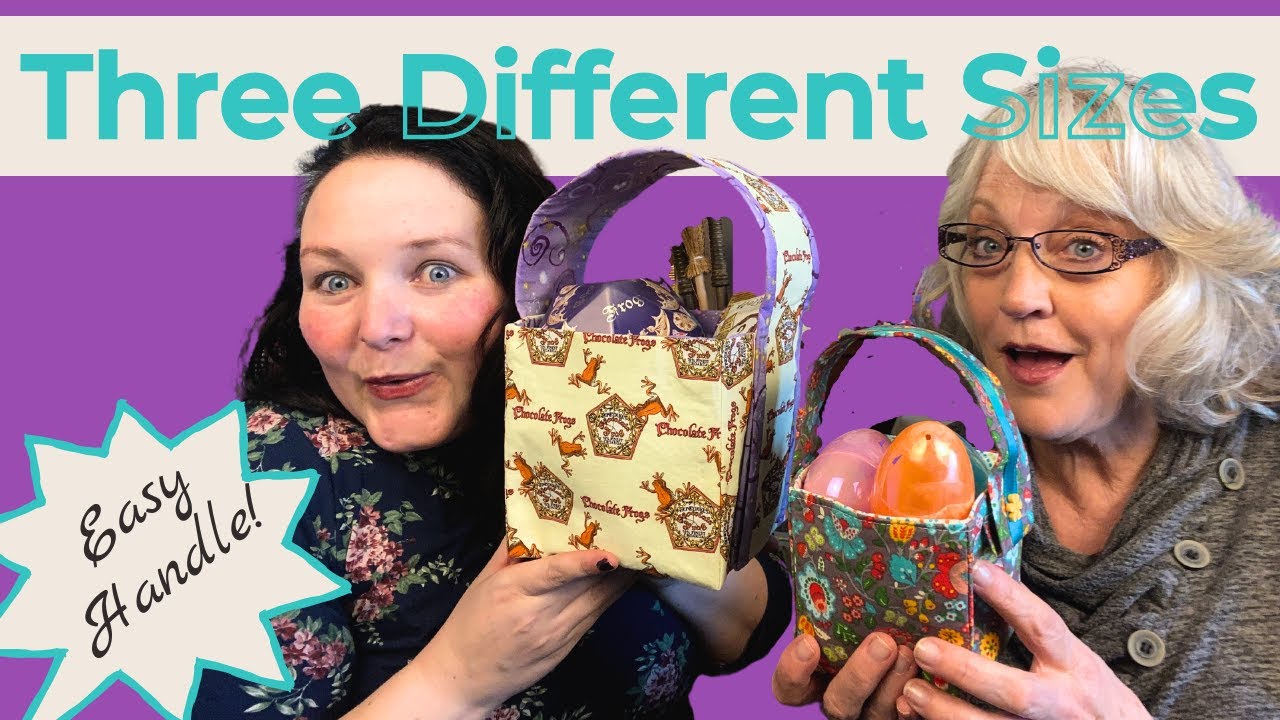 Easter Basket Sewing Tutorial | Free Basket Pattern