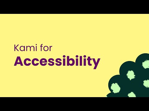 Kami for Accessibility
