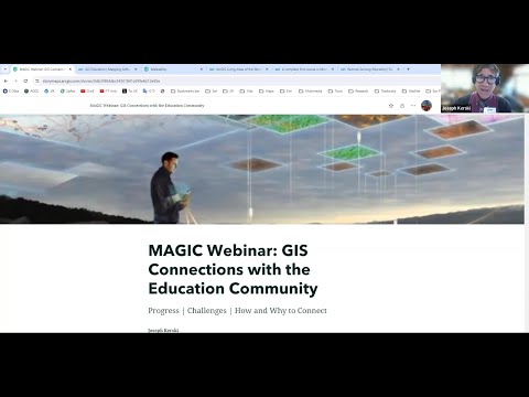 MAGIC Webinar: GIS Connections with the Education Community