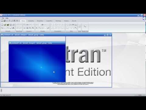 MSC Nastran; Patran Tutorial - Linear Static Analysis of a Rigid Frame Video Lecture - Nastran ...