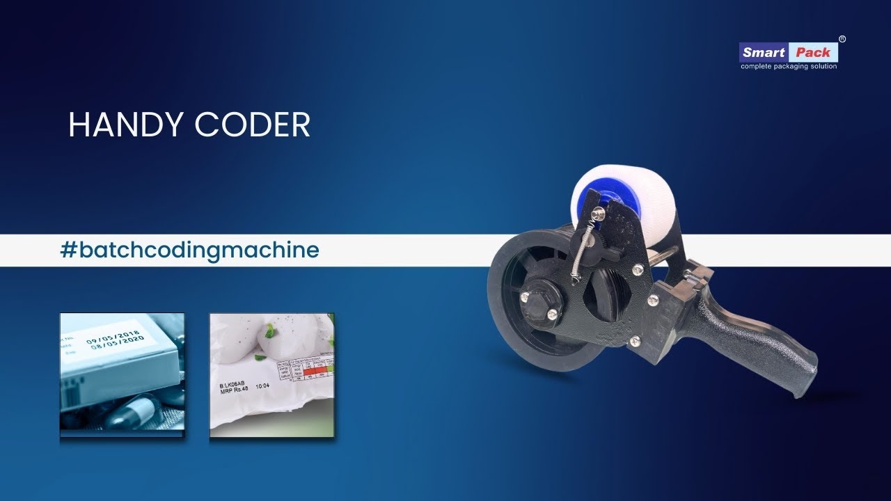 HANDY CODER | Portable Batch Coding Machine | Smart Packaging System