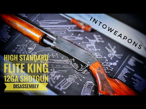 High Standard Shotgun: Flite King Pump Disassembly