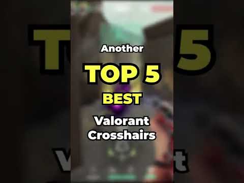 Another TOP 5 BEST VALORANT Crosshairs (Valorant Tips and Tricks) #shorts #valorant #valorantclips