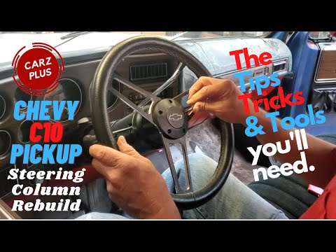 1976 Chevy C10 Tilt Steering Column Rebuild - GM Tilt Column Repair 1969-1976