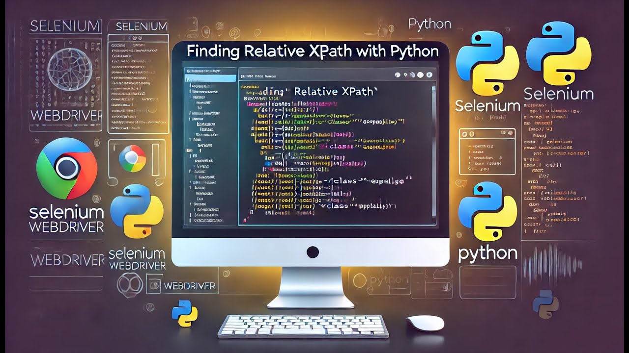 Finding Relative XPath Selenium Python Tutorial