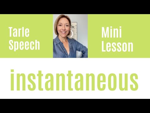 How to Pronounce INSTANTANEOUS - #SHORTS Quick English Pronunciation Mini Lesson