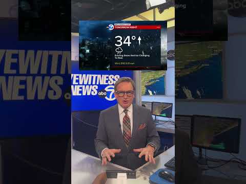 2/11 AccuWeather Quickcast: Snowy Night Tuesday. A few inches in the city and to the south.