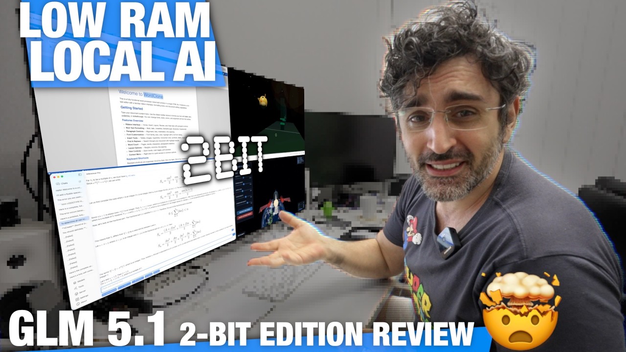 GLM 5.1 at 2-Bit?! 🤯 Can Local AI Extreme Quantisation Be GOOD?