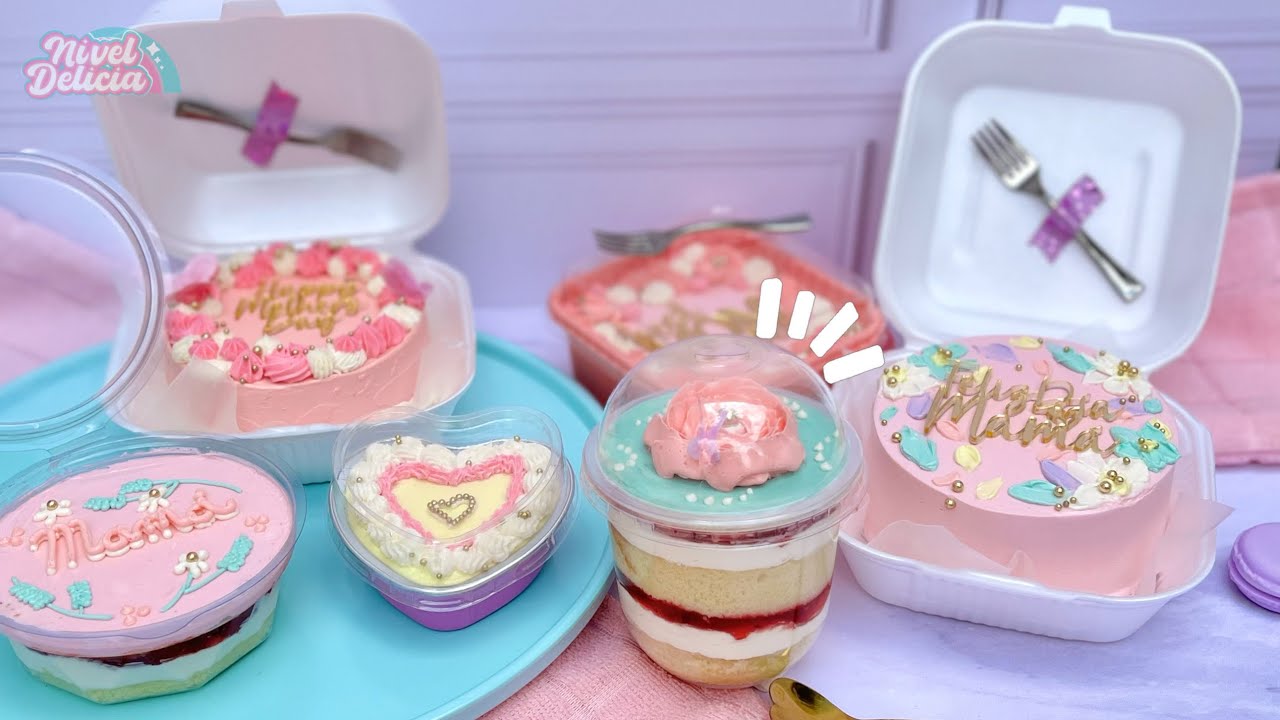 CAKES for MOTHERS DAY 🌸 5 ways to sell and 6 DECORATIONS 🌸 Desserts to sell