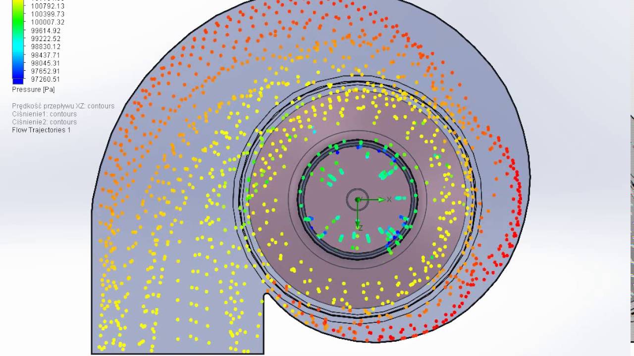 NM Design Office - Centrifugal Fan CFD analysis II