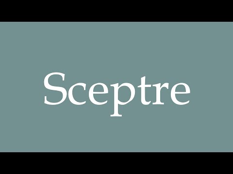 How to Pronounce ''Sceptre'' Correctly in French