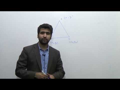 Straight Lines-4.Area of a Triangle