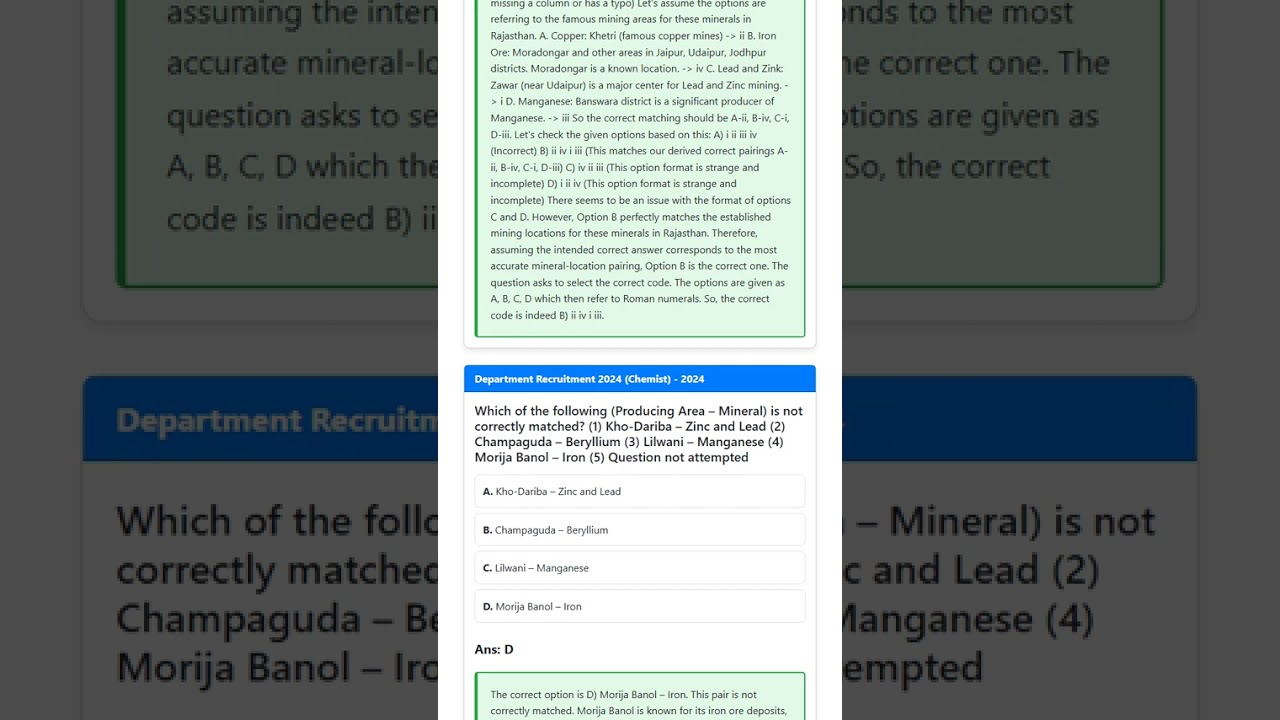 Copper, Lead-Zinc, Gold, Chromite: Distribution and Production