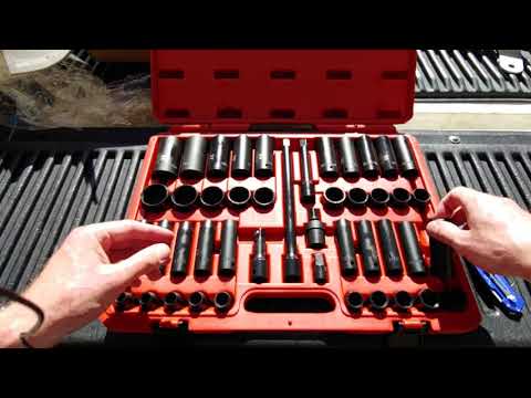 Neiko 02330A 1/2” Drive Metric Impact Socket Set Overview