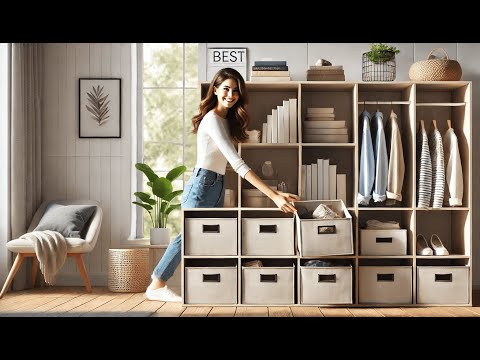 📦 Mavivegue 9 Cube Storage Organizer | Best Cubby Storage Organizer With Drawers 🗄️