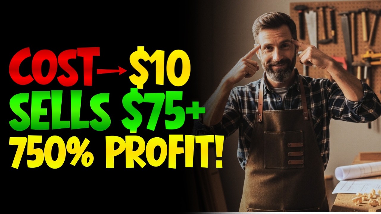 4 Wood Projects Under $10 to Make That Sell for $75+ Each