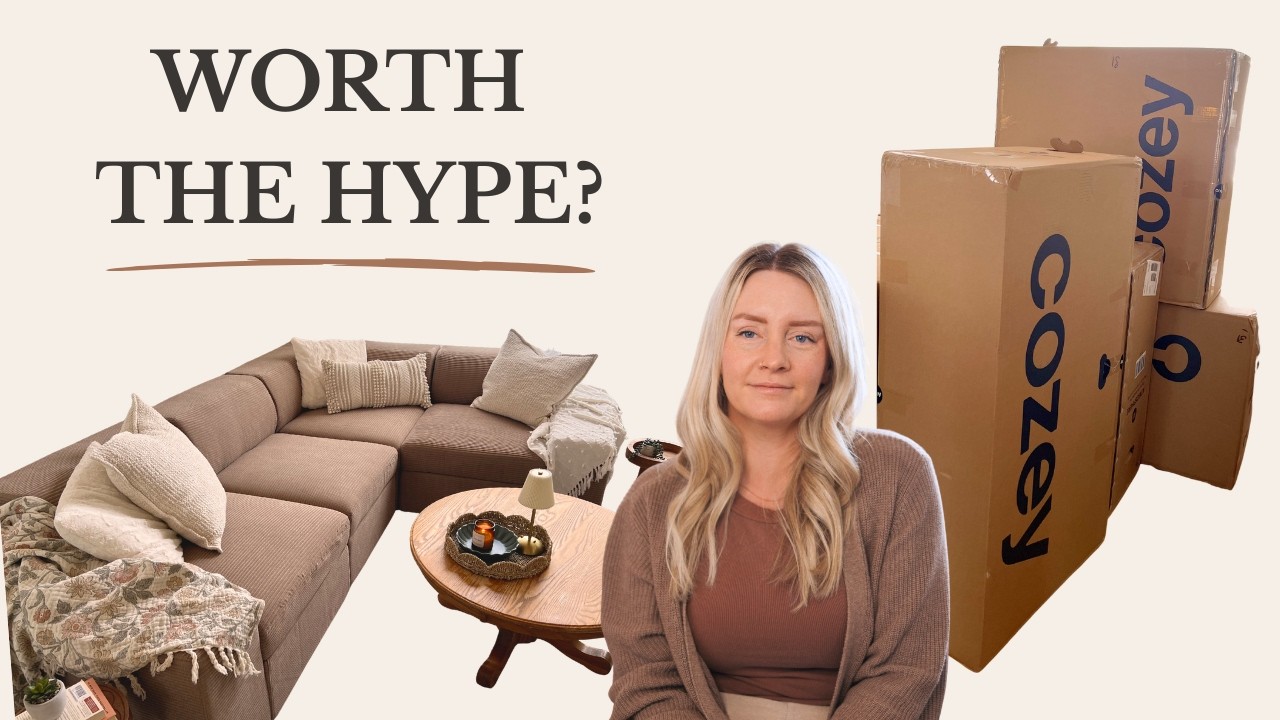 Cozey Atmosphere Couch Review | Modular Sectional First Impressions
