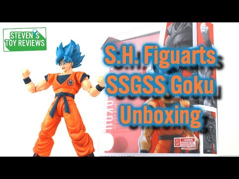 S.H. Figuarts Super Saiyan Blue Goku Unboxing Dragon Ball Super Broly Version