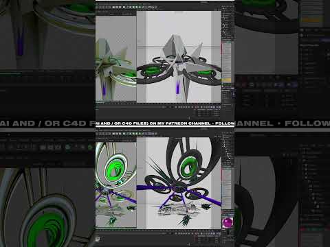 Designing an Abstract Y2K Poster