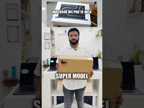 MACBOOK M4 PRO 16-INCH | 14 CORE CPU | 20 CORE GPU | 24GB RAM | 512 SSD | 1 YEAR WARRANTY | ₹ 199000