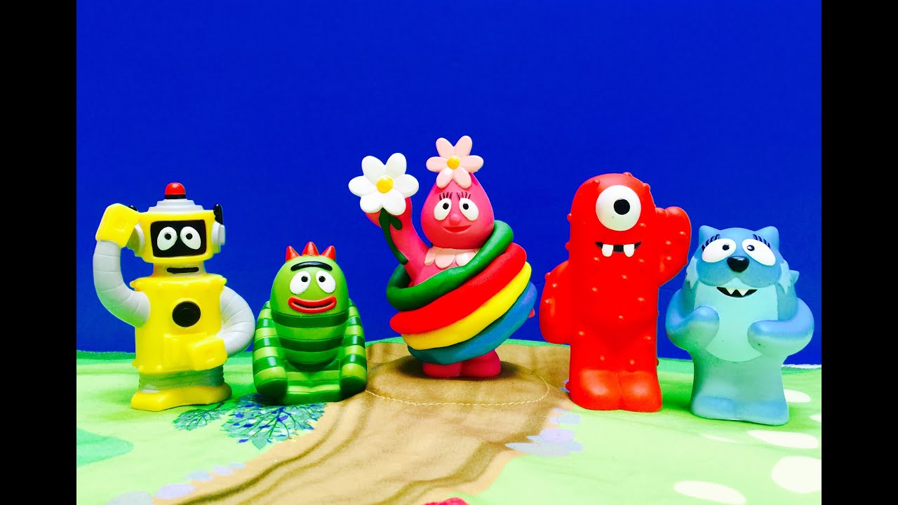 YO GABBA GABBA Toys Play-Doh Birthday Surprise For Foofa!