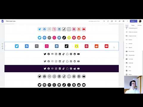Google Sites Social Links Widget - How to Add Quick Icons to Social Media Profiles