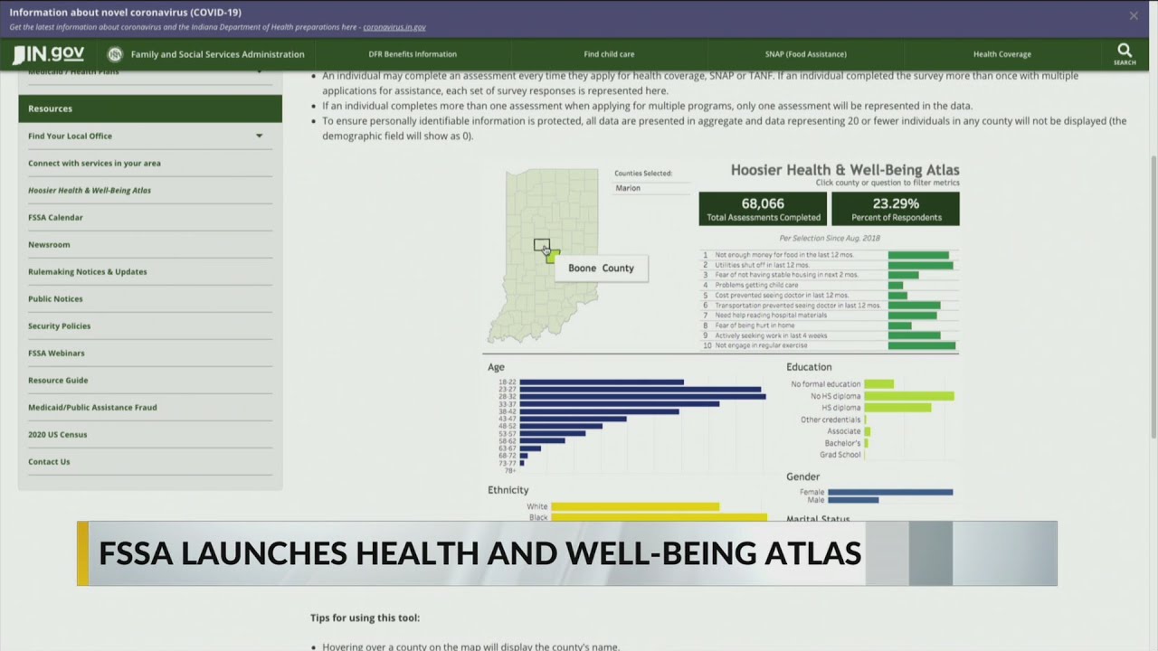 FSSA launches health and well-being atlas