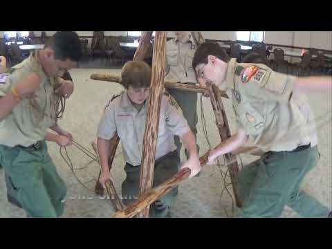 Troop Meeting Lashing Activities