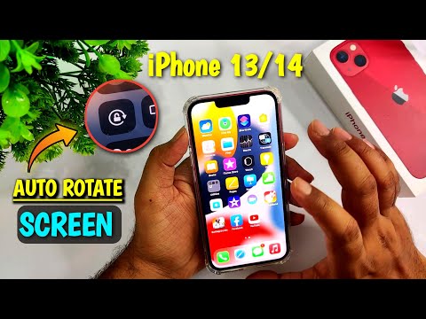 iPhone 13/14 🔥 Auto Rotate Screen Setting