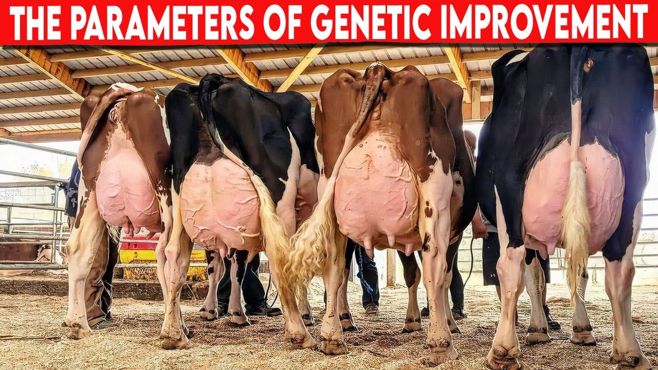 ⭕ THE PARAMETERS OF GENETIC IMPROVEMENT IN CATTLE  ✅  Dairy Cows