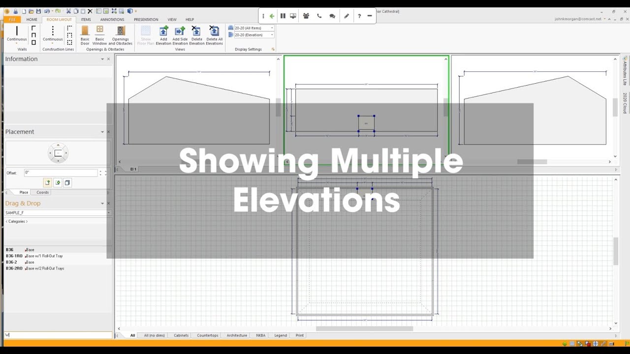 2020 Design Tip: Showing Multiple Elevations