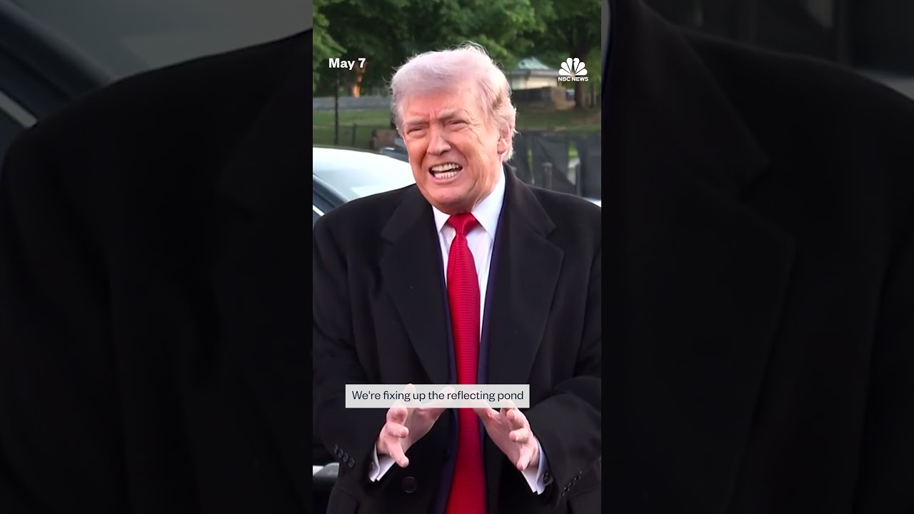 Trump defends focus on renovations amid Iran war