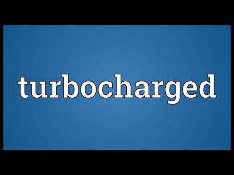 Turbocharged Meaning
