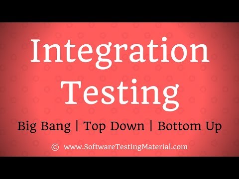 Integration Testing In Software Testing