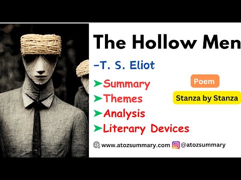 The Hollow Men- Summary, Analysis, Themes & Literary Devices